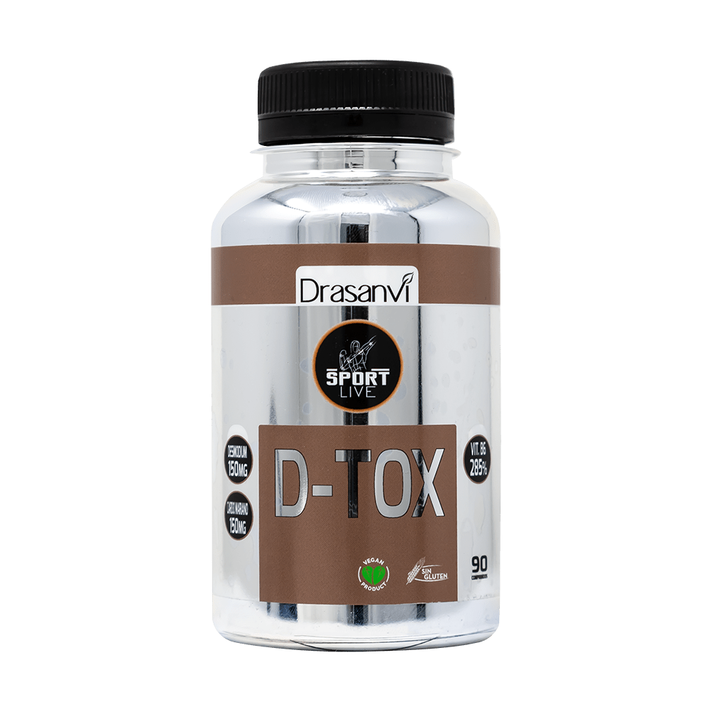 D-Tox 90 Tablets Sport Live Drasanvi - Drasanvi English